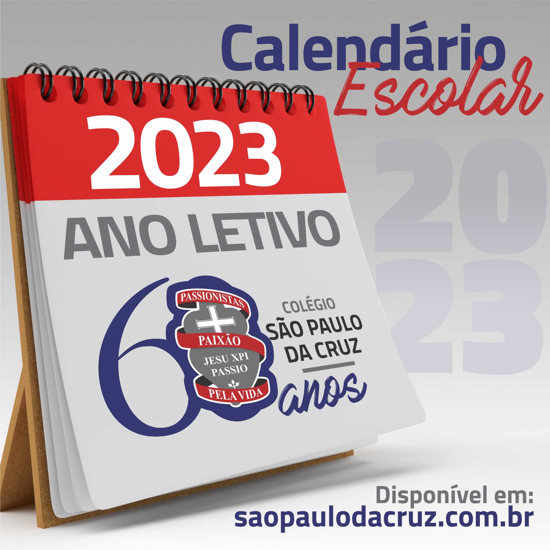 CALENDÁRIO LETIVO 2023 - Colégio São Paulo da Cruz | Barreiro | BH